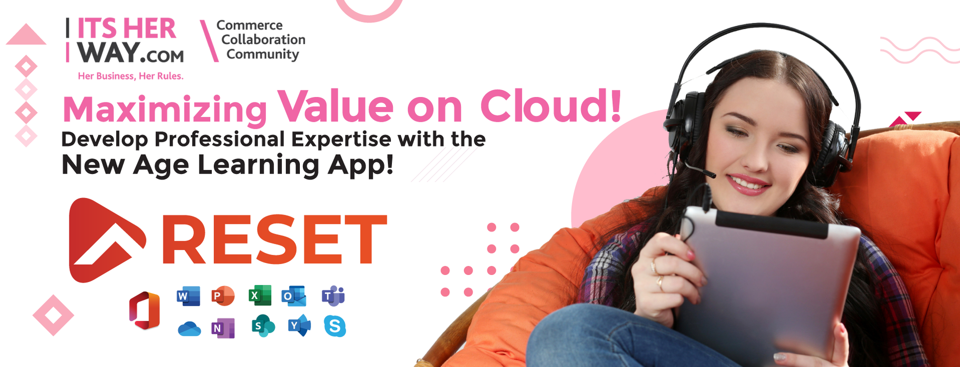 IHW Partnership with Trainocate for the RESET Program — ItsHerWay.com