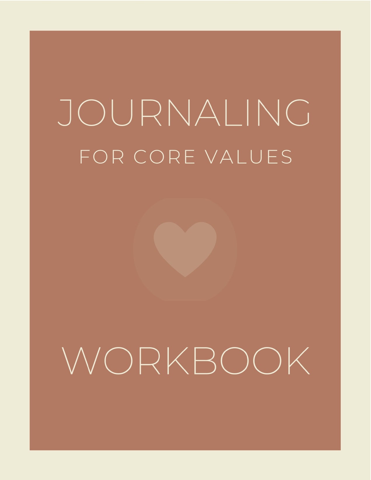 Journaling for Core Values — ItsHerWay.com
