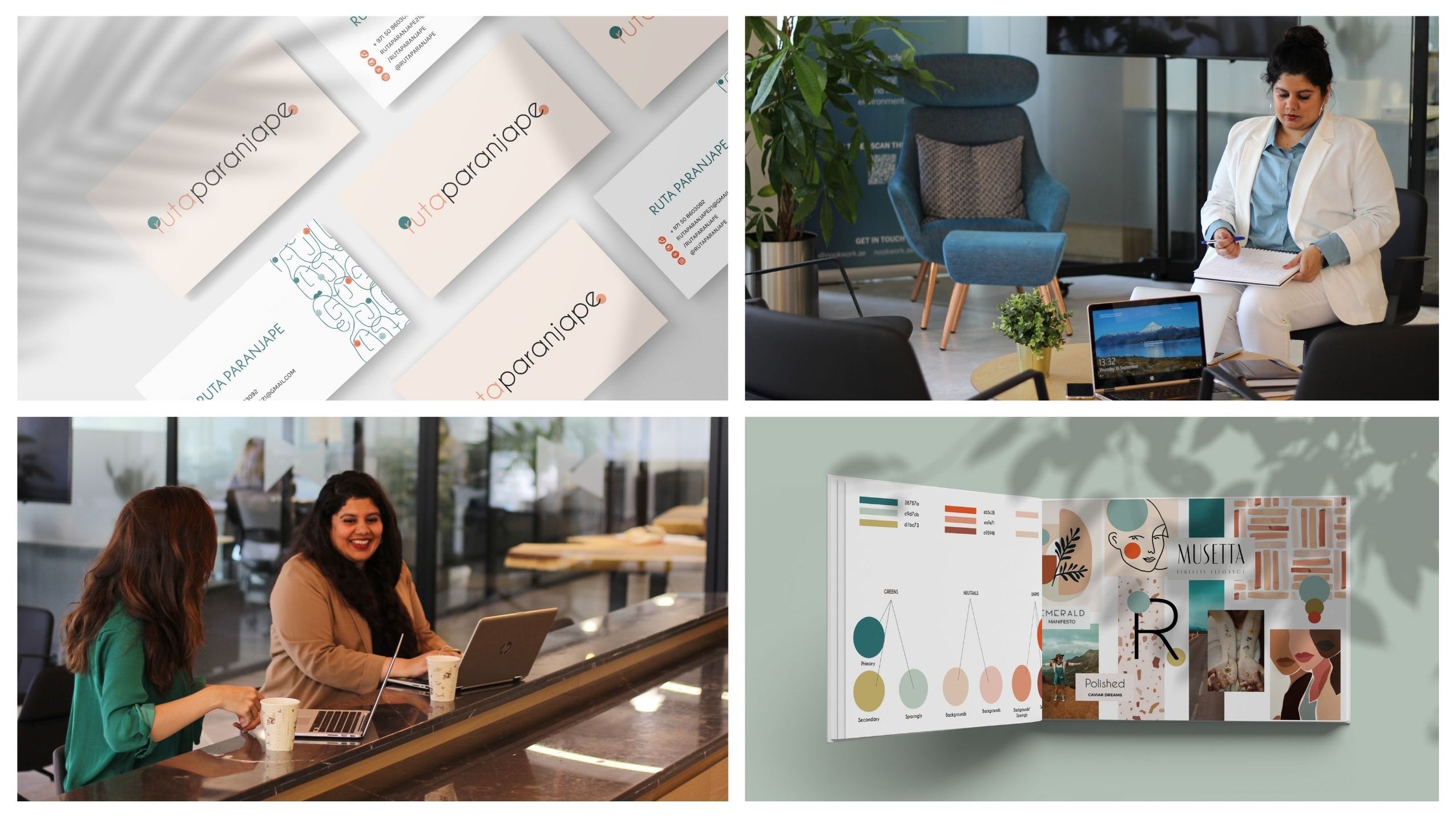 Welcome Card Design — ItsHerWay.com