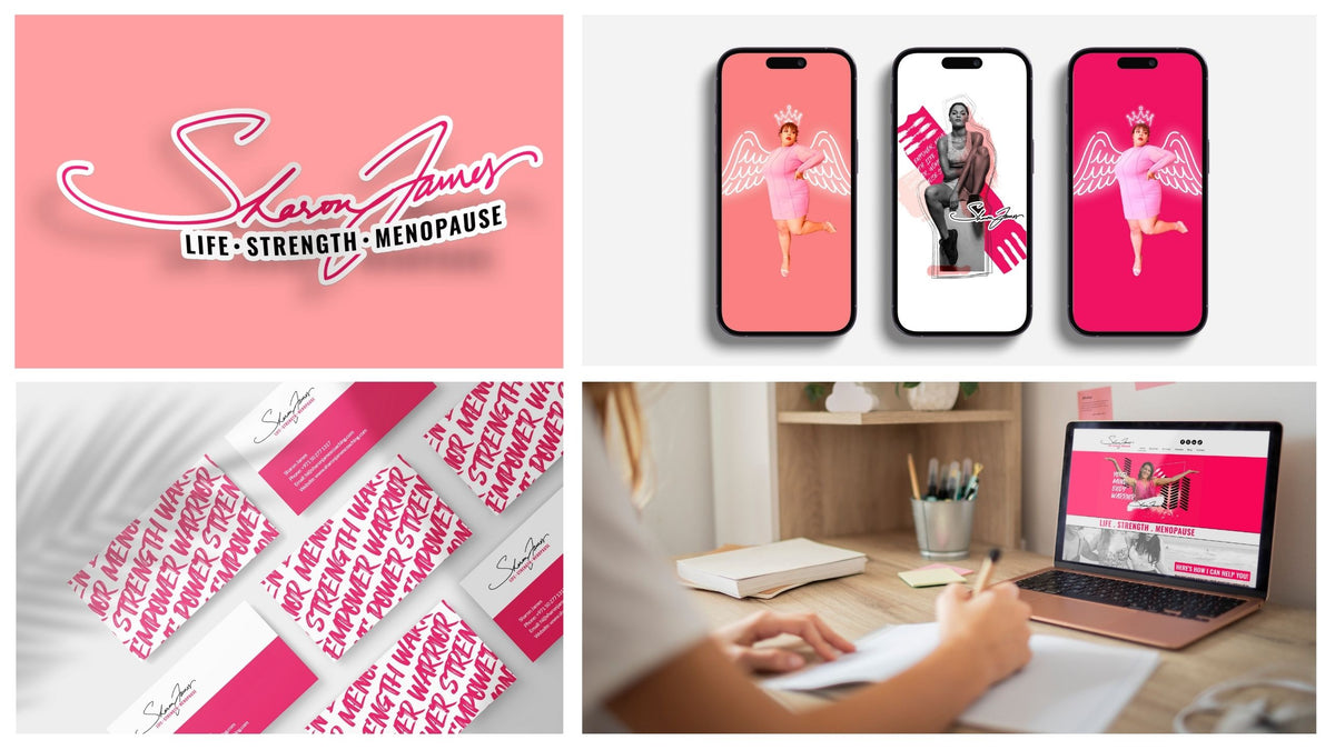 Welcome Card Design — ItsHerWay.com